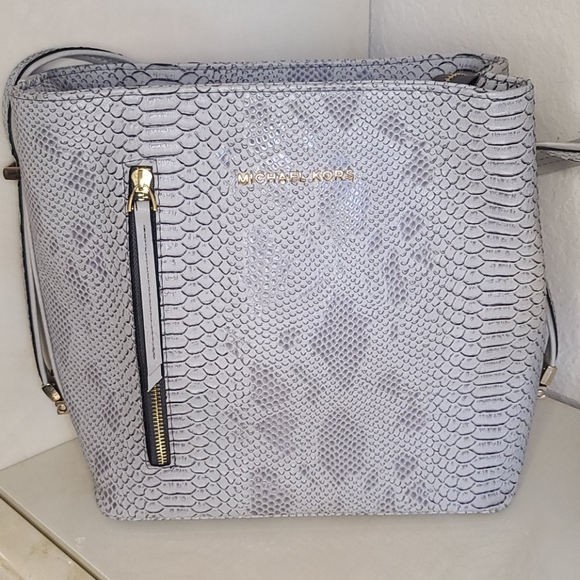 Michael Kors | Bags | Michael Kors Grey Bag | Poshmark